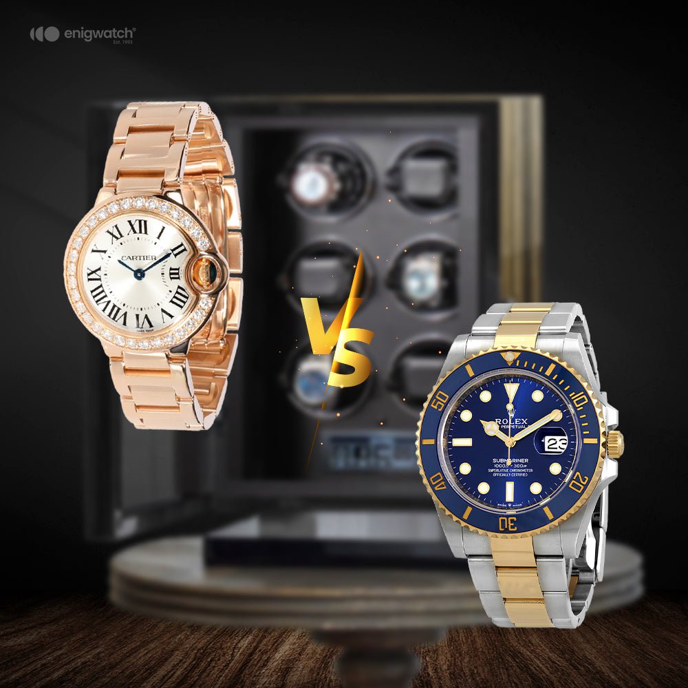 Cartier vs Rolex 2023: Battle for Elegance | Updated Review – Enigwatch